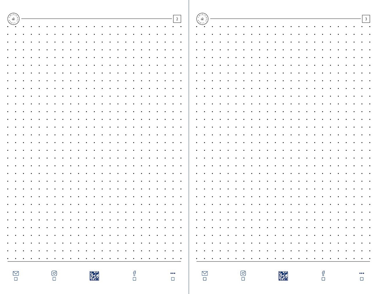 12.19 Dotted pages - Thibierge Paris